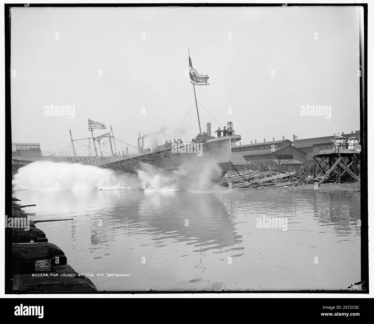 Britannia steamboat hi-res stock photography and images - Alamy