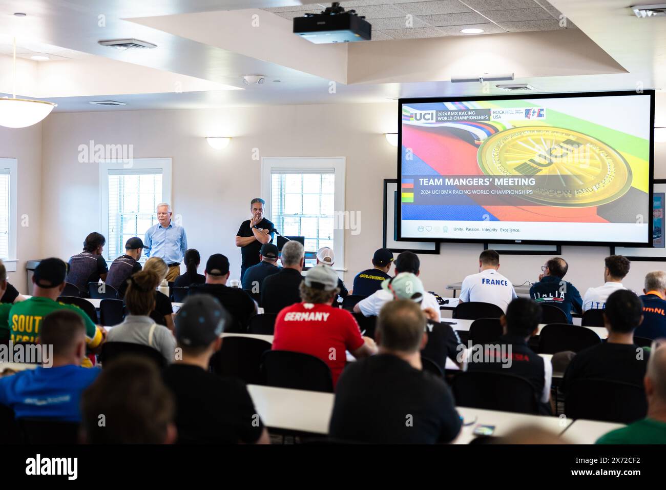 Rock Hill, USA. 16th May, 2024. Picture by Alex Whitehead/SWpix.com ...