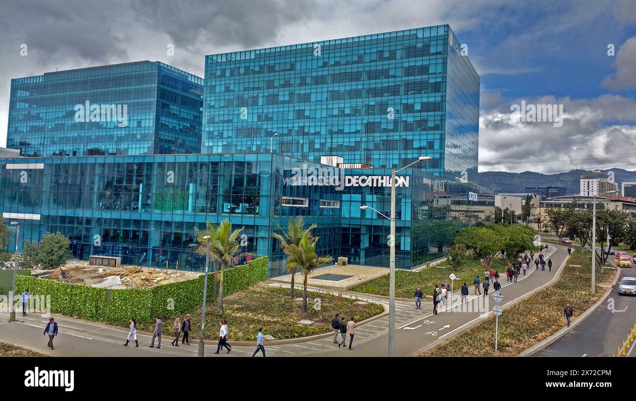 Bogota, Colombia. 28-08-2018. Colombias walks and ride over Bogota city ...