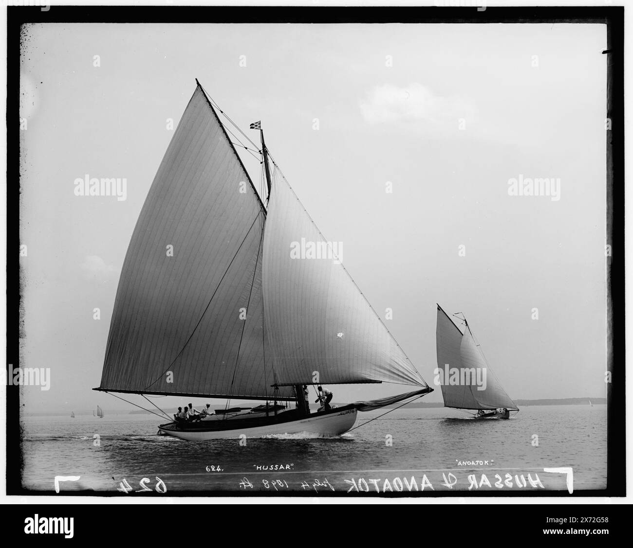 Hussar and Anoatok, Attribution based on style of title and numbering ...