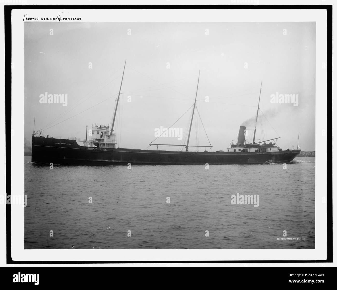 Northern light freighter Black and White Stock Photos & Images - Alamy