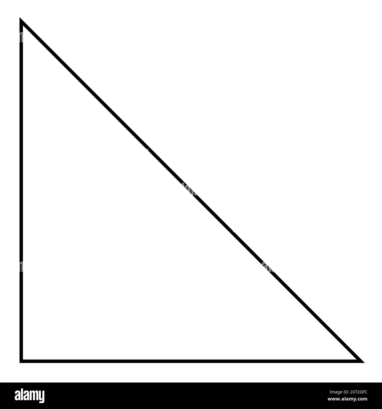 Right triangle hi-res stock photography and images - Alamy