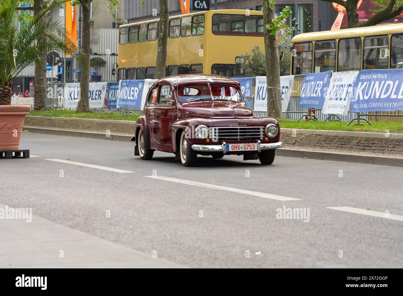 BERLIN - MAY 04, 2024: The mid-size car Volvo PV444. Classic Days ...