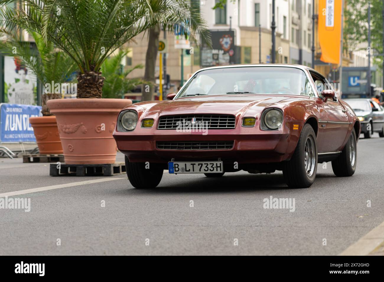 BERLIN - MAY 04, 2024: The muscle car Chevrolet Camaro, 1973. Classic ...