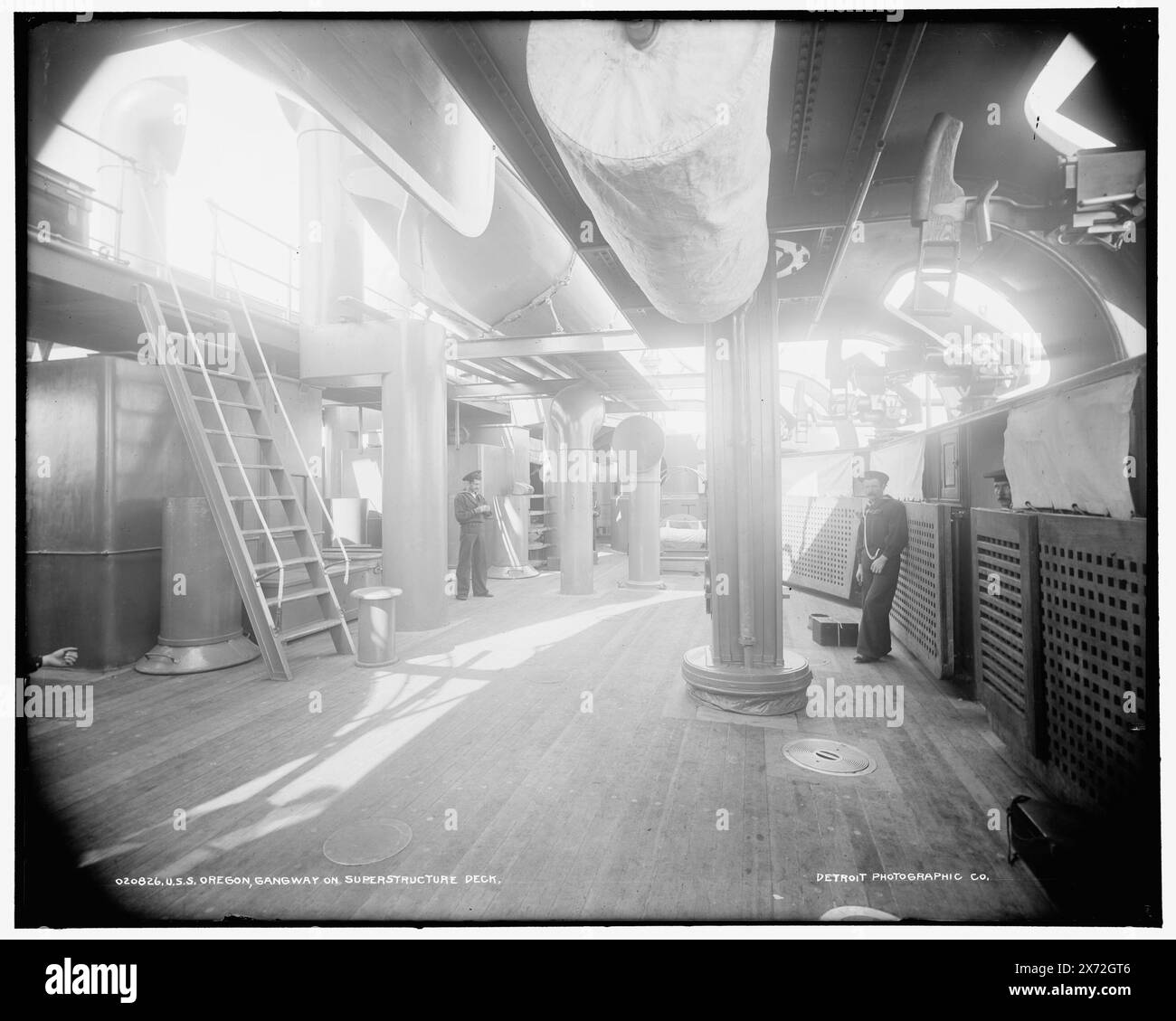 Deck superstructure Cut Out Stock Images & Pictures - Alamy