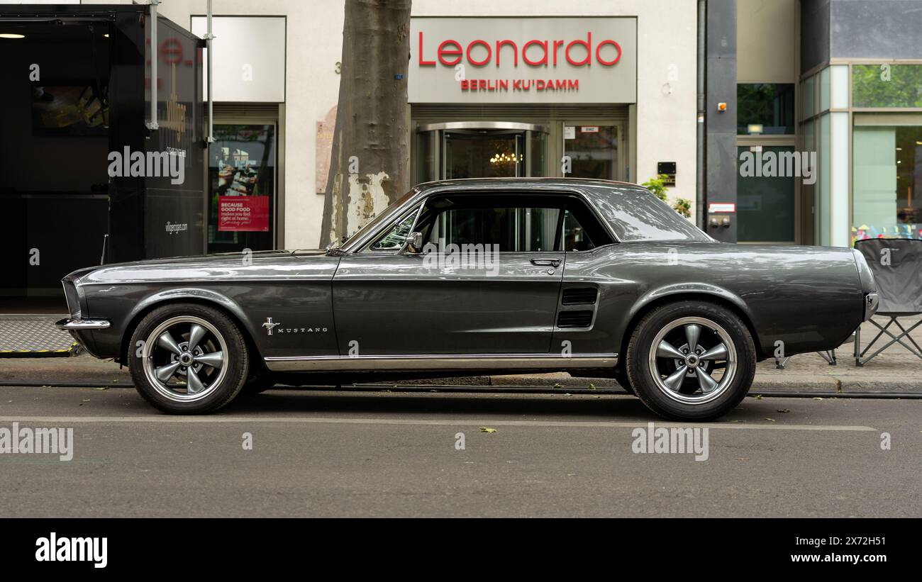 BERLIN - MAY 04, 2024: The muscle car Ford Mustang, 1967. Classic Days ...