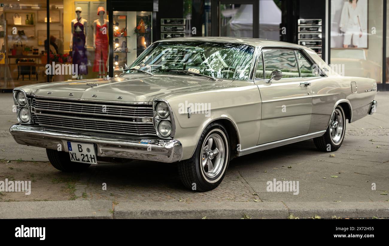 BERLIN - MAY 04, 2024: The full-size car Ford Galaxie 500. Classic Days ...