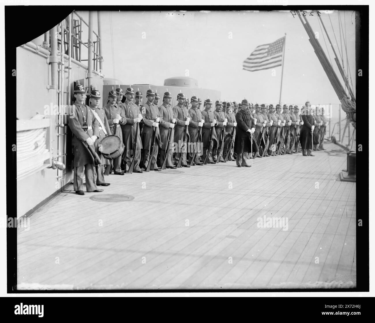 Marines, U.S.S. New York, Attribution based on negative D4-32317 ...