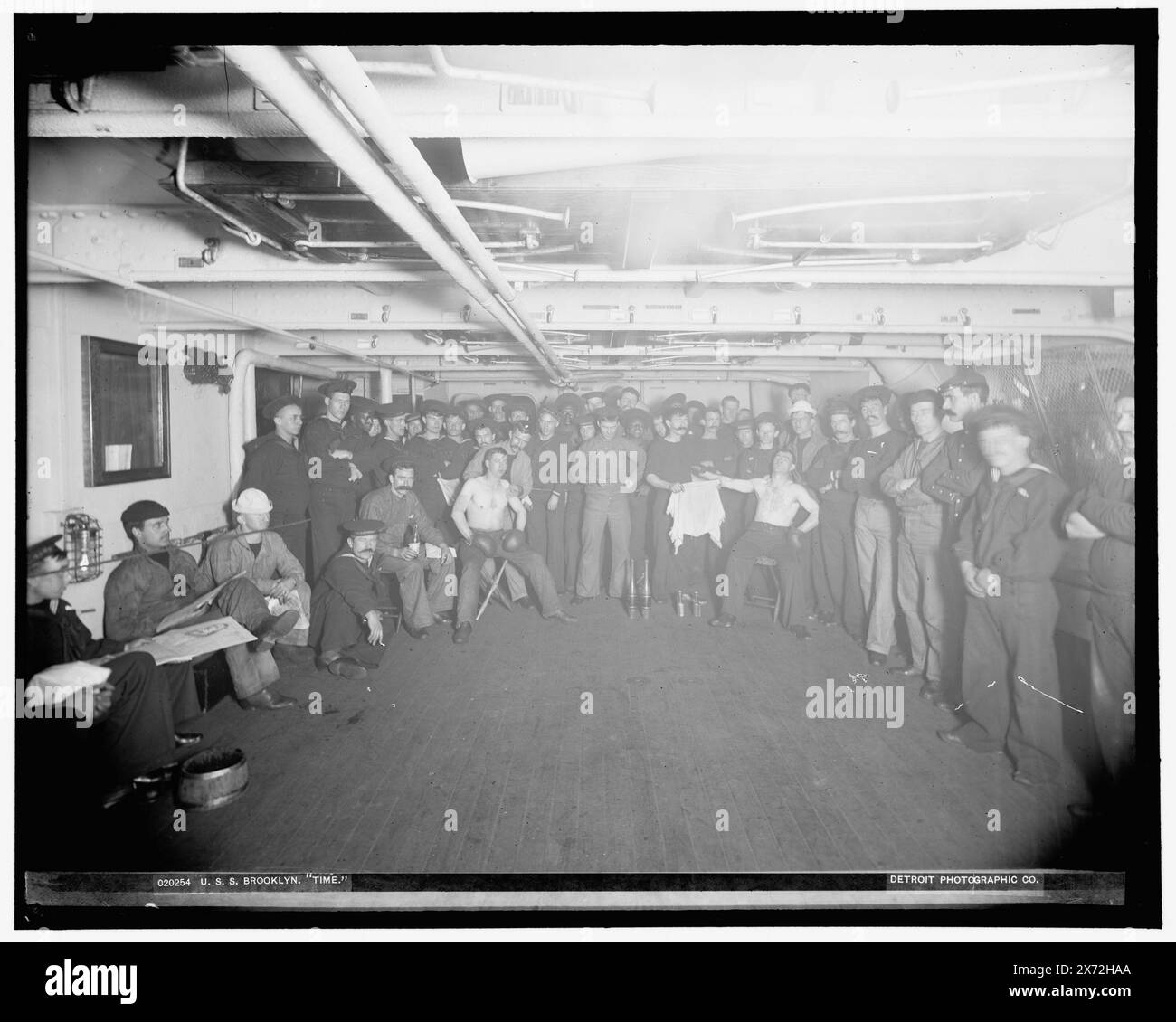 U.S.S. Brooklyn, "time", Attribution based on negative D4-20231., Date ...