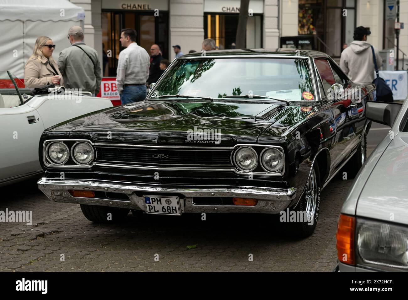 BERLIN - MAY 04, 2024: The muscle car Plymouth GTX, 1968. Classic Days ...
