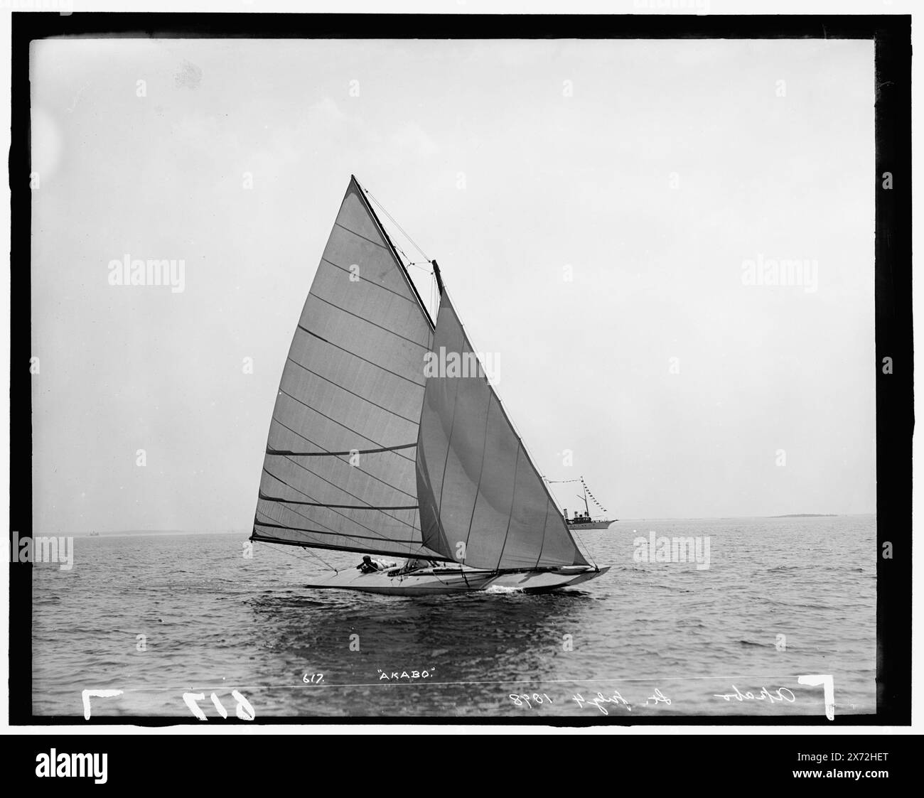 Akabo, Attribution based on style of title and numbering., "617" and ...