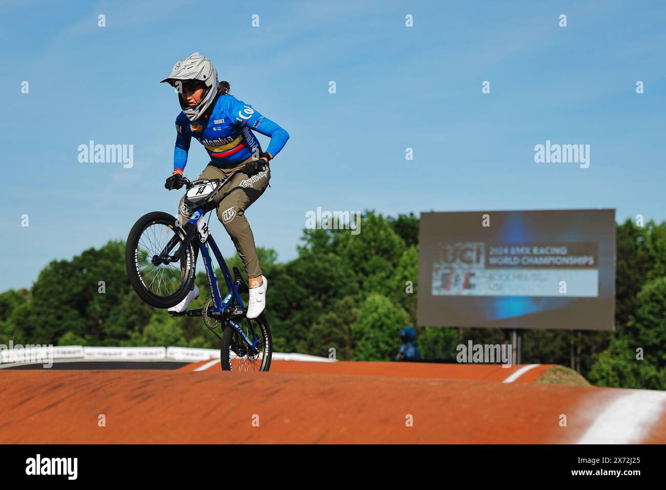 Rock Hill, USA. 16th May, 2024. Picture by Alex Whitehead/SWpix.com ...