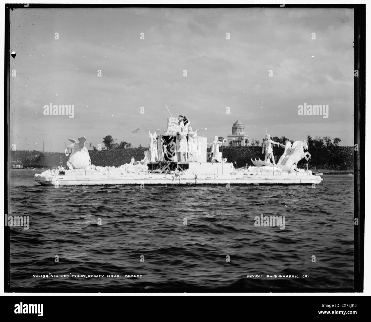 Victory float, Dewey Naval Parade, Attribution to Hart based on ...