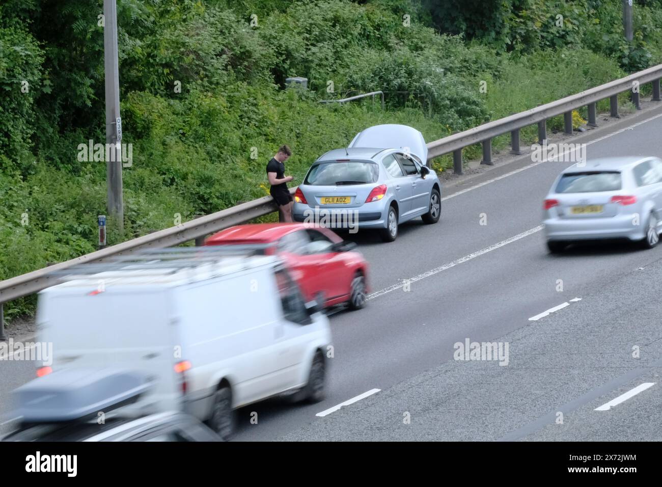 Managed motorway breakdos hi-res stock photography and images - Alamy