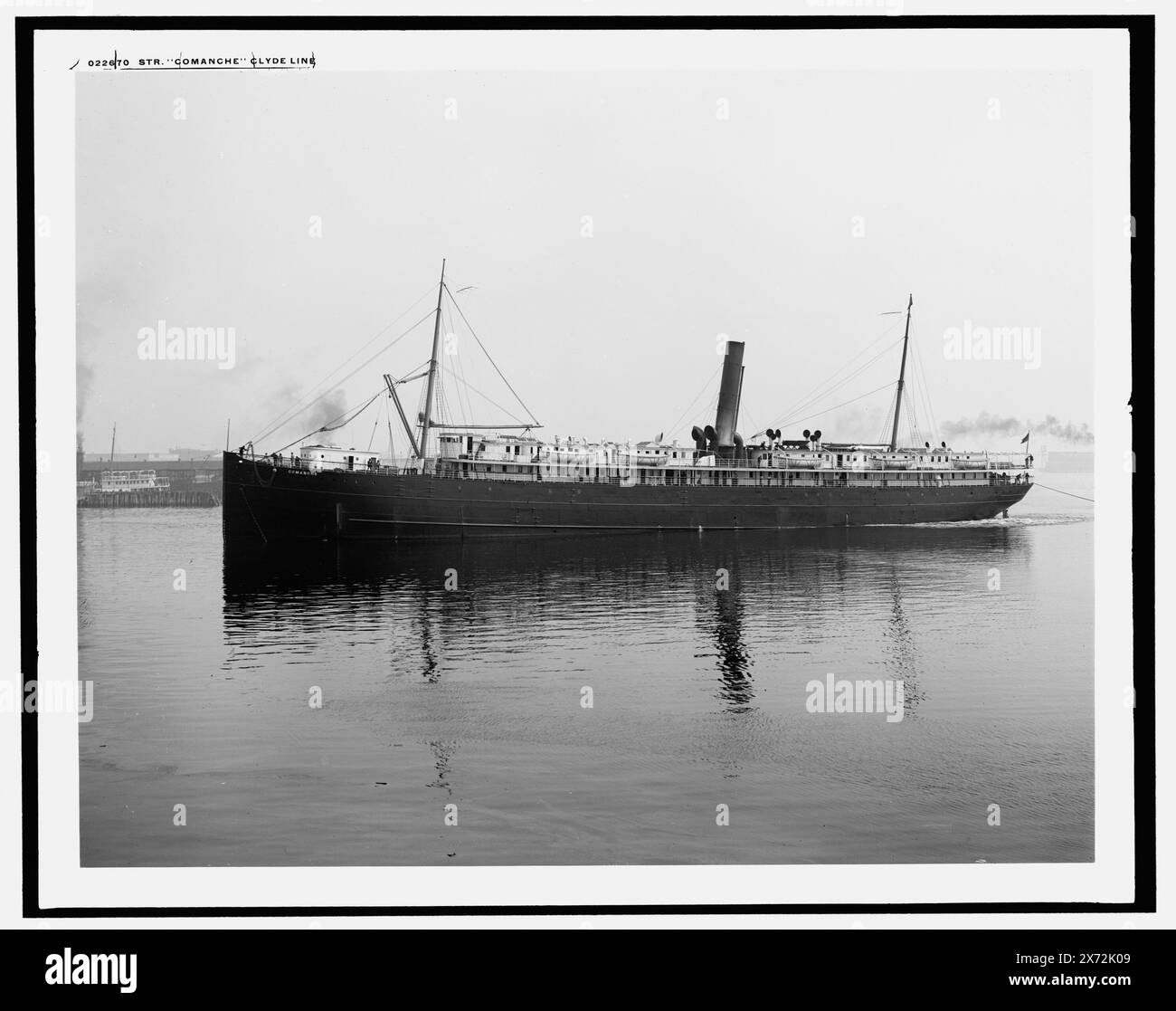 Comanche steamship Black and White Stock Photos & Images - Alamy