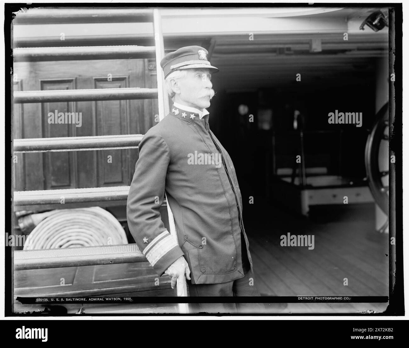 U.S.S. Baltimore, Admiral Watson, Detroit Publishing Co. no. 020135 ...