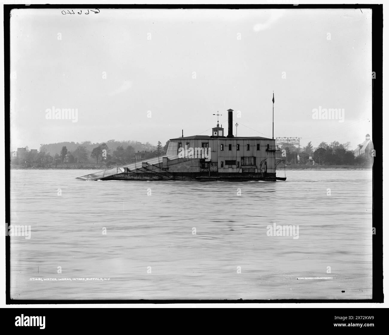 Water intake structure Cut Out Stock Images & Pictures - Alamy