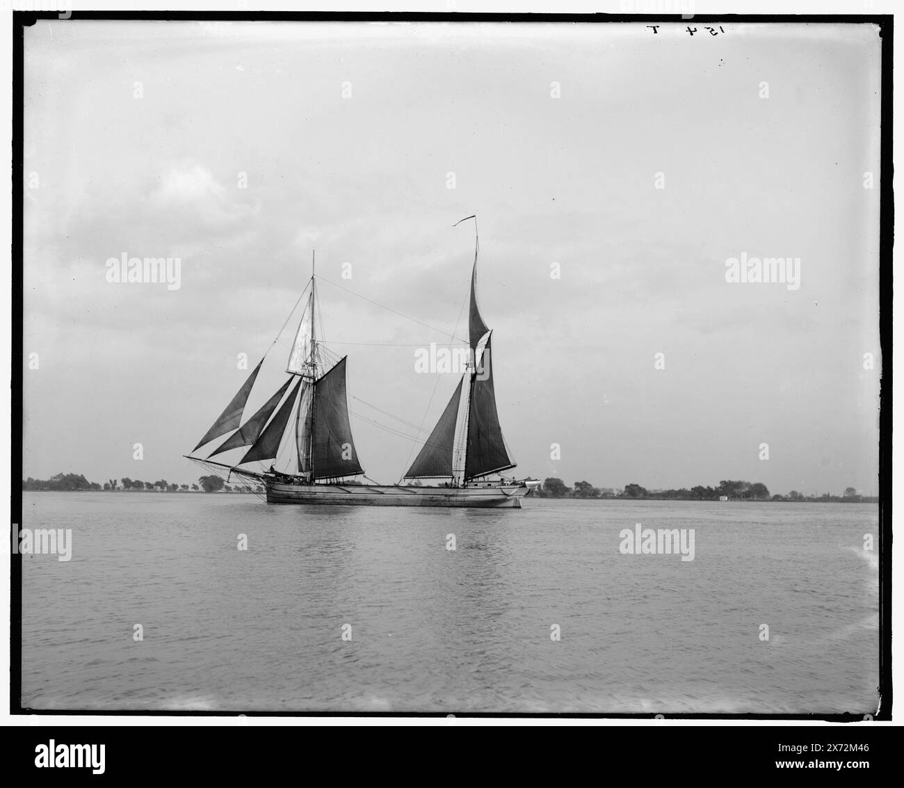 J v taylor schooner Black and White Stock Photos & Images - Alamy