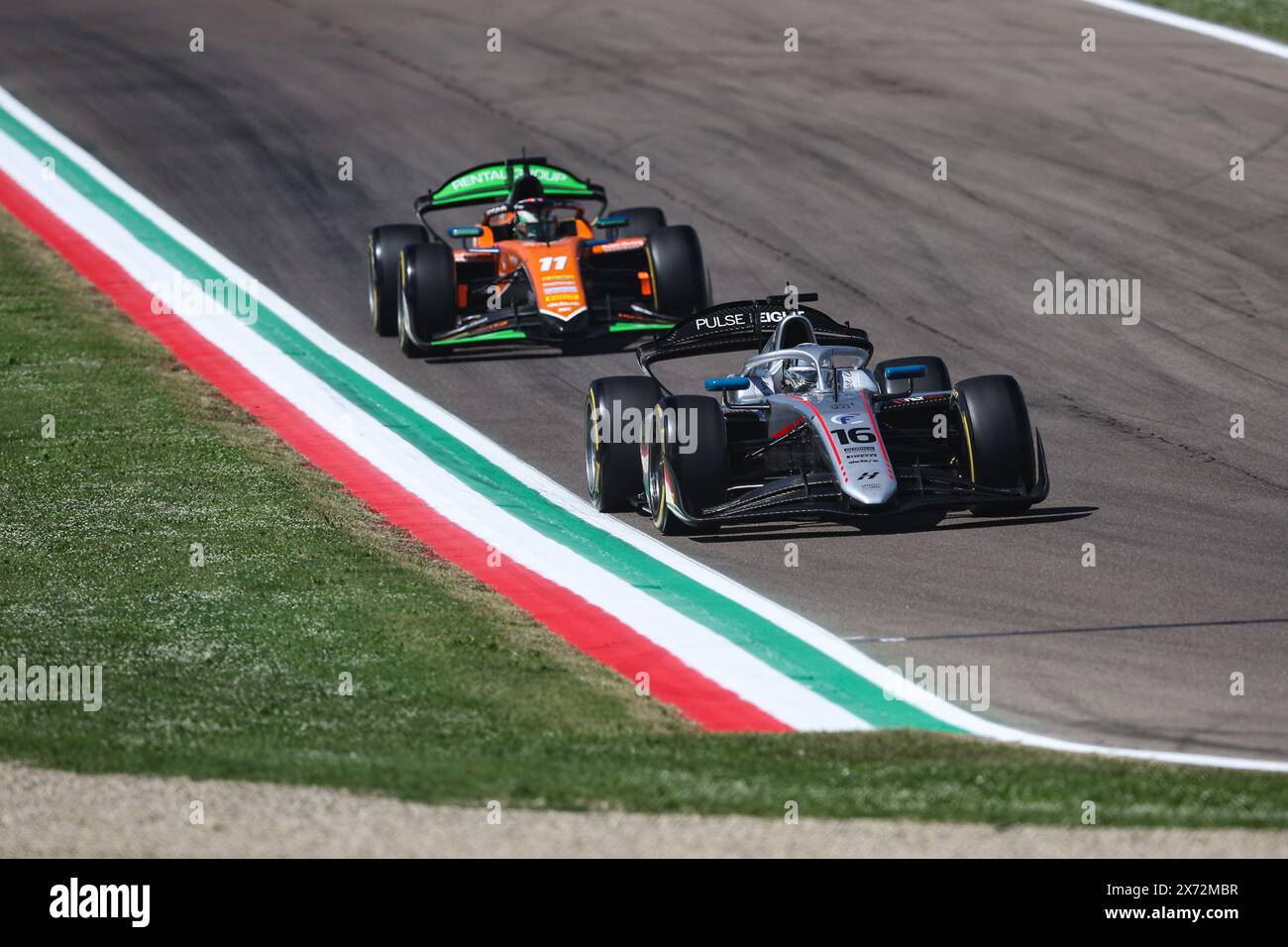 16 CORDEEL Amaury (bel), Hitech Pulse-Eight, Dallara F2 2024, action ...