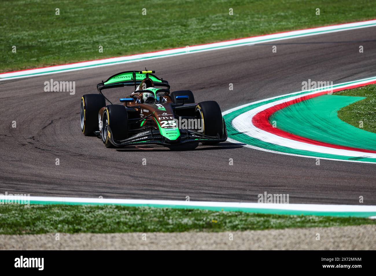 25 BARNARD Taylor (gbr), PHM AIX Racing, Dallara F2 2024, action during ...