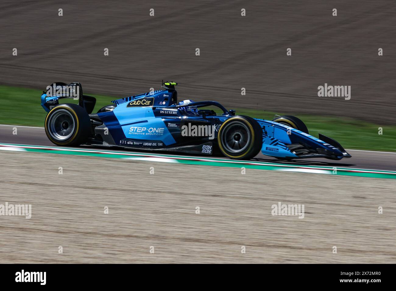 08 CORREA Juan Manuel (usa), DAMS Lucas Oil, Dallara F2 2024, action ...