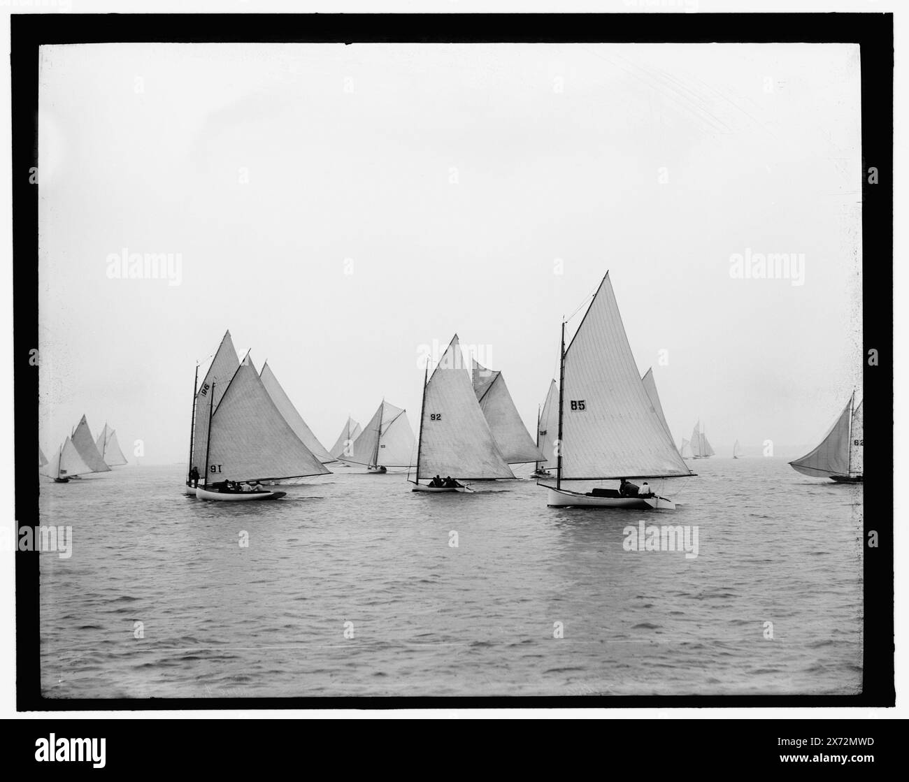 At start, Larchmont, Attribution based on style of title and numbering ...