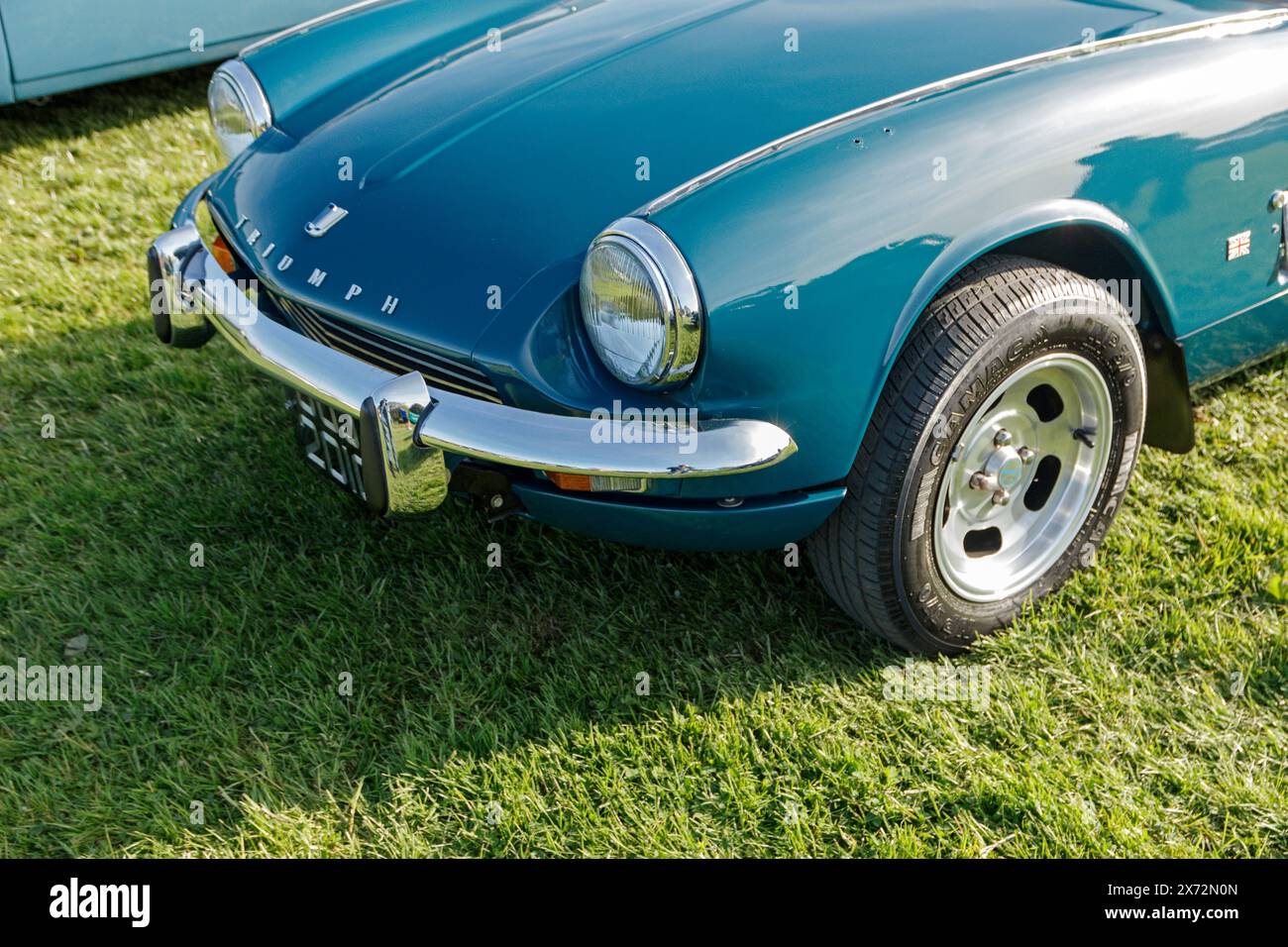 Triumph Spitfire. Wheels Up North, Longridge Stock Photo - Alamy