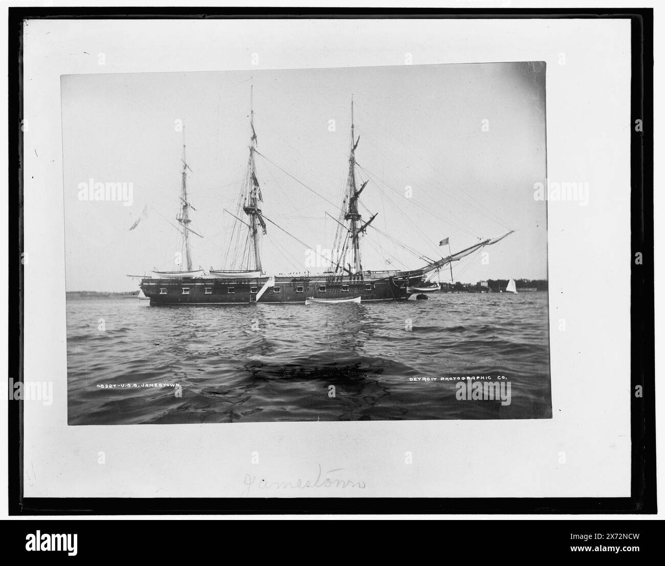 U.S.S. Jamestown, Date based on Detroit, Catalogue J (1901)., Detroit ...