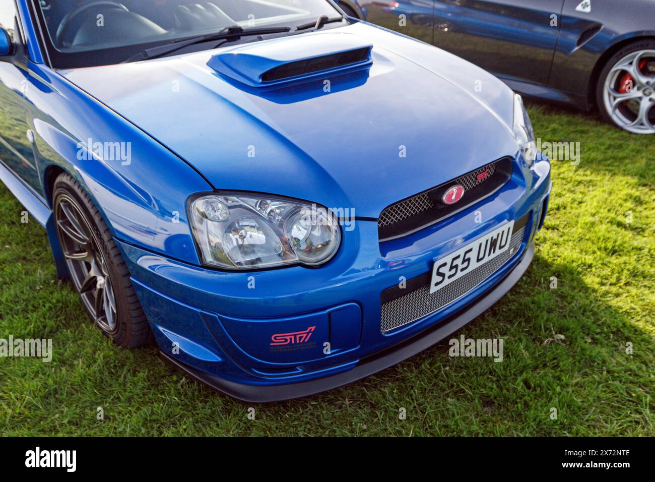 Subaru Impreza. Wheels Up North, Longridge Stock Photo - Alamy