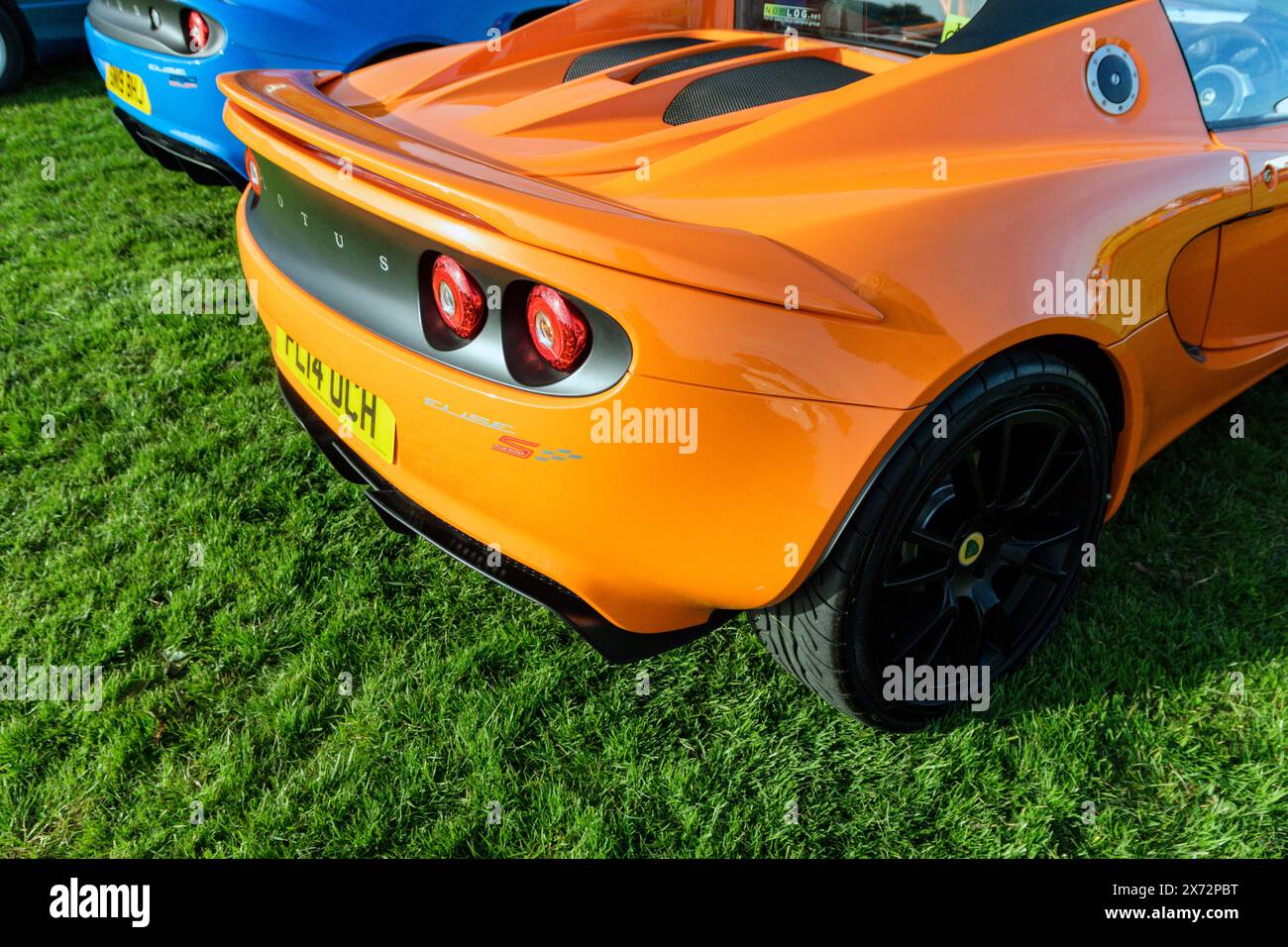 Lotus Elise. Wheels Up North, Longridge Stock Photo - Alamy