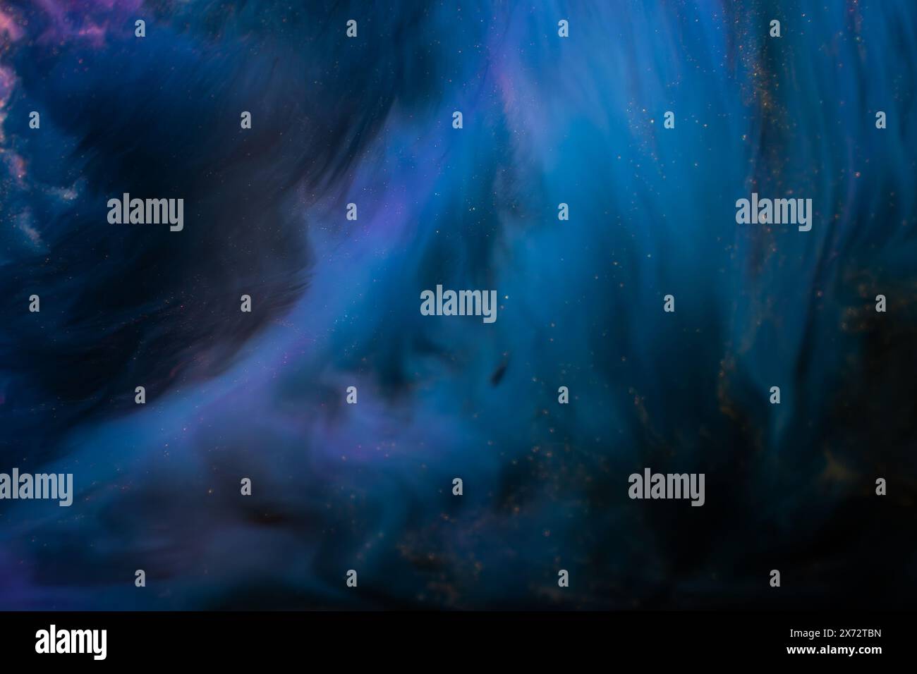A close up of electric blue smoke billowing from a pipe Stock Photo - Alamy