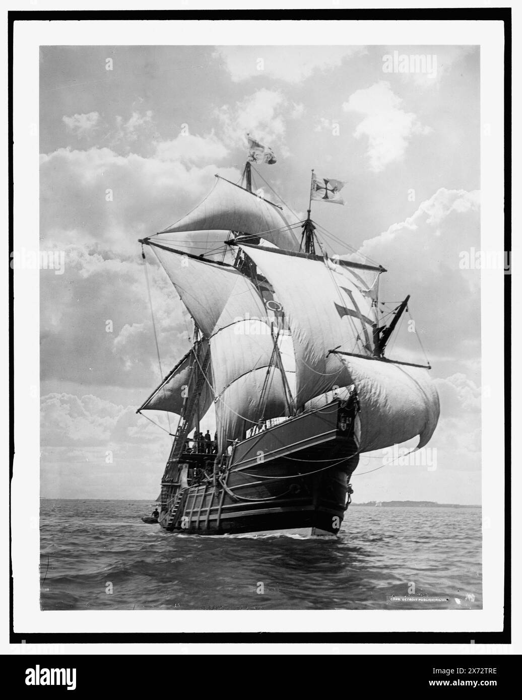 Spanish caravel Santa Maria, Title devised by cataloger., Attribution ...