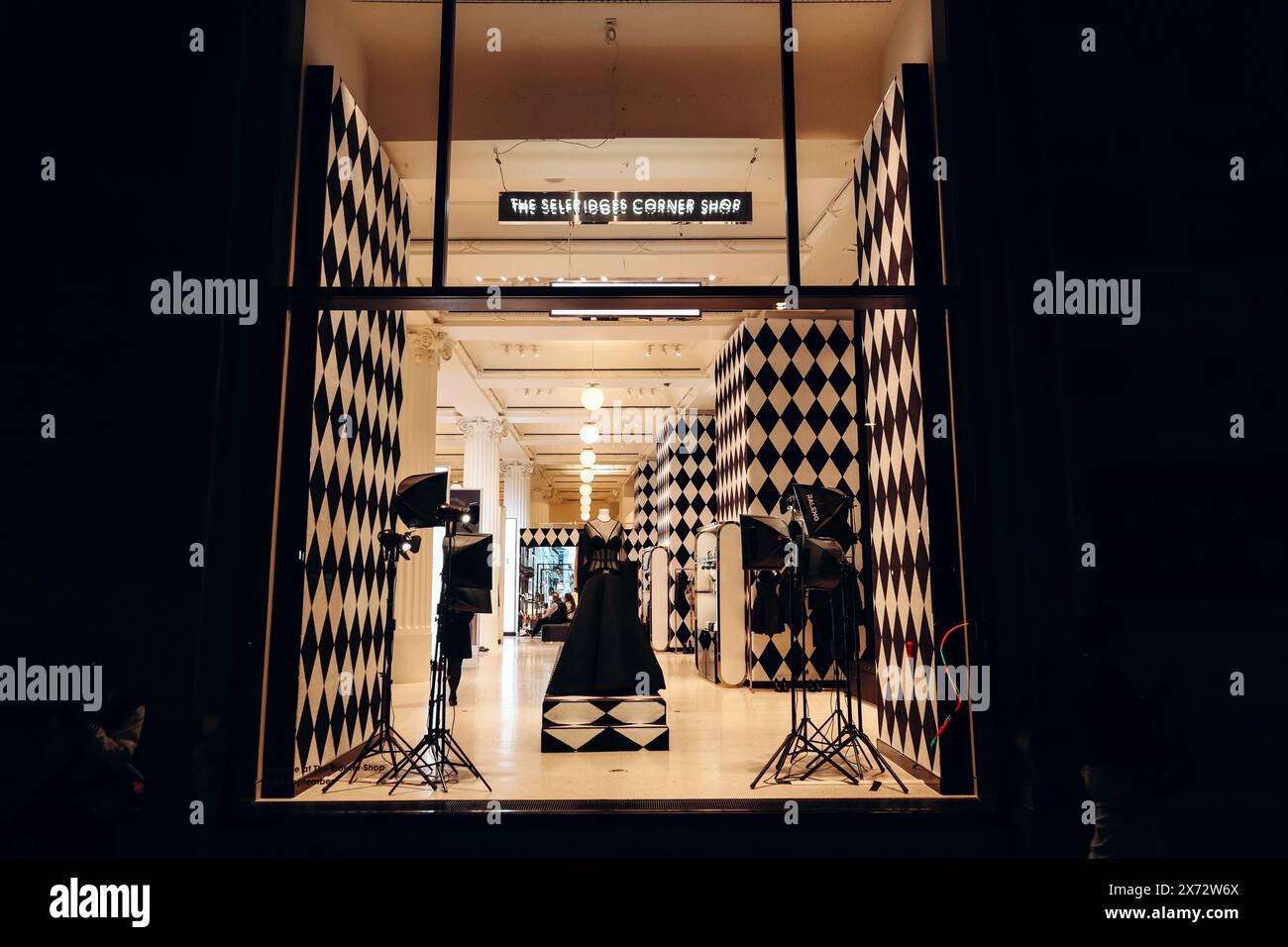 London, United Kingdom - September 25, 2023: Selfridges, also known as ...