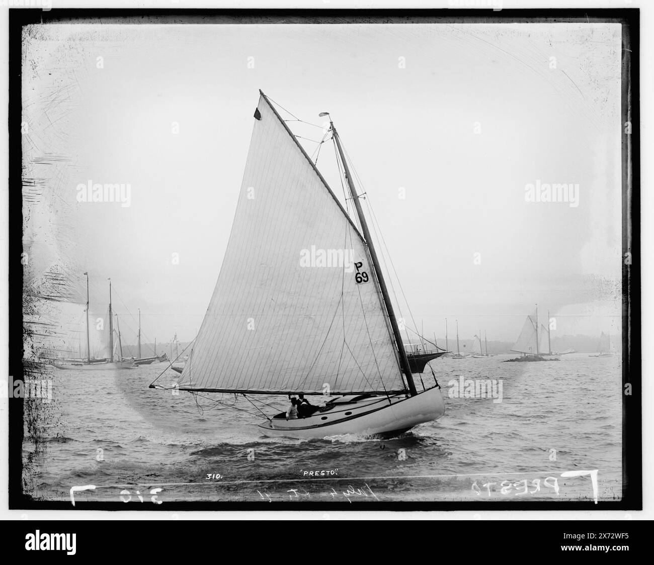 Presto yacht Black and White Stock Photos & Images - Alamy