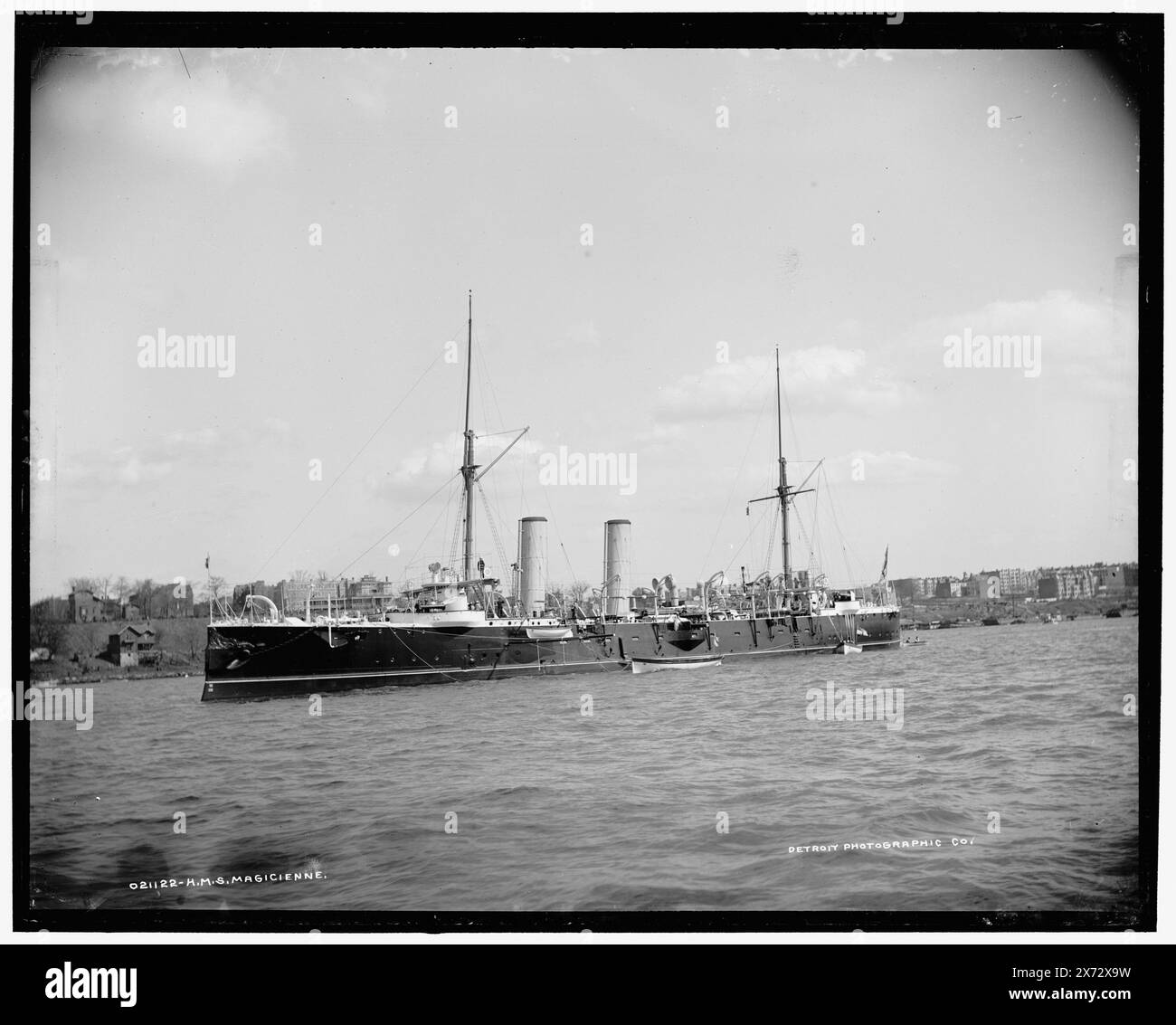 H.M.S. Magicienne, Detroit Publishing Co. no. 021122., Gift; State ...