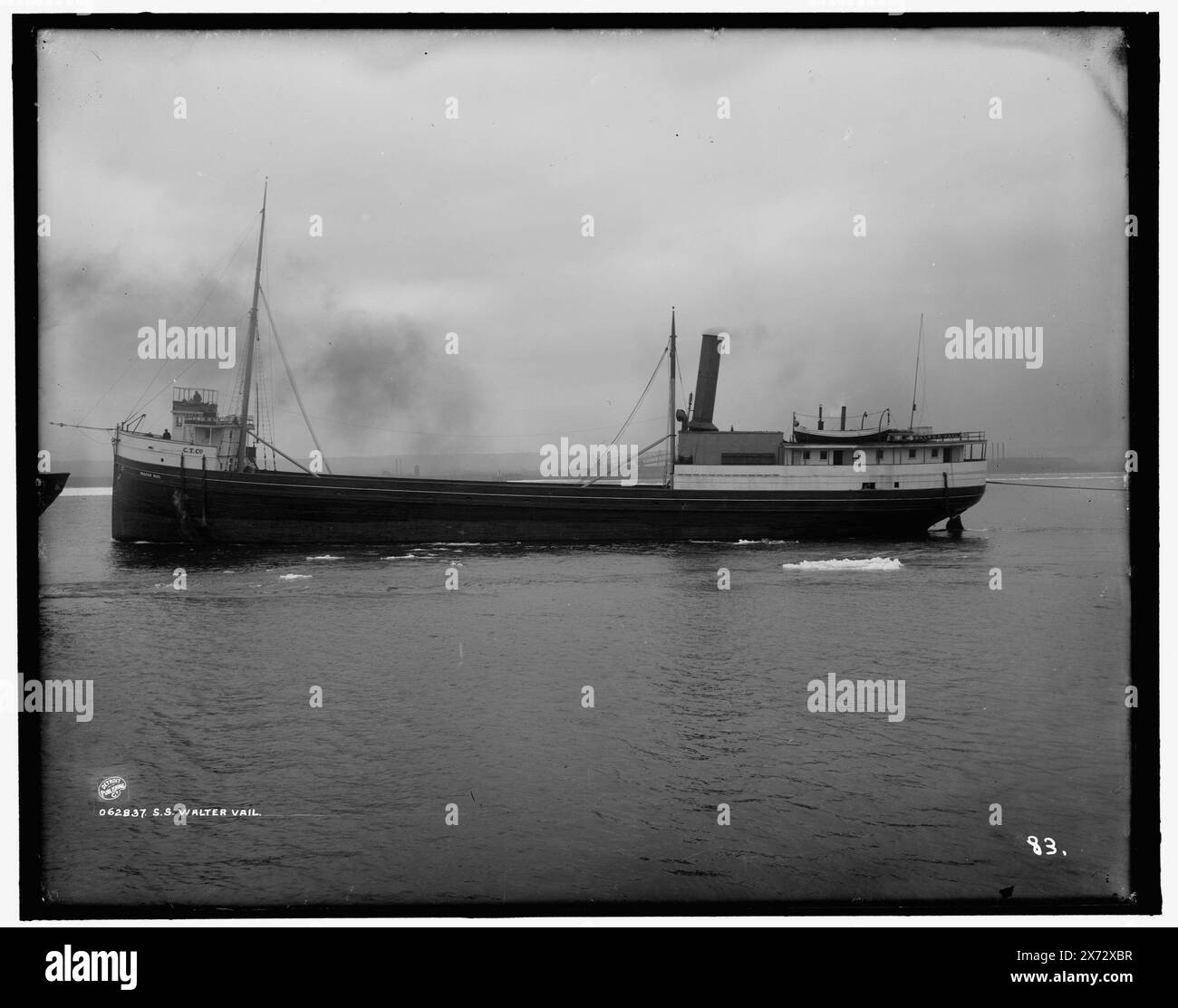 Walter vail freighter Black and White Stock Photos & Images - Alamy