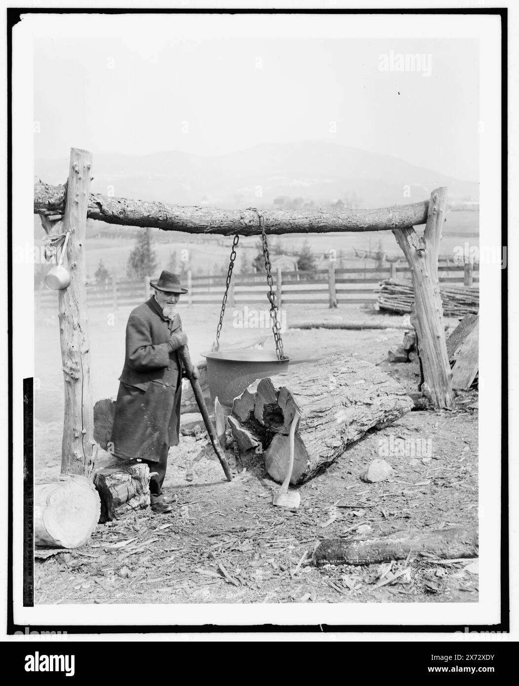 Making maple syrup Cut Out Stock Images & Pictures - Alamy