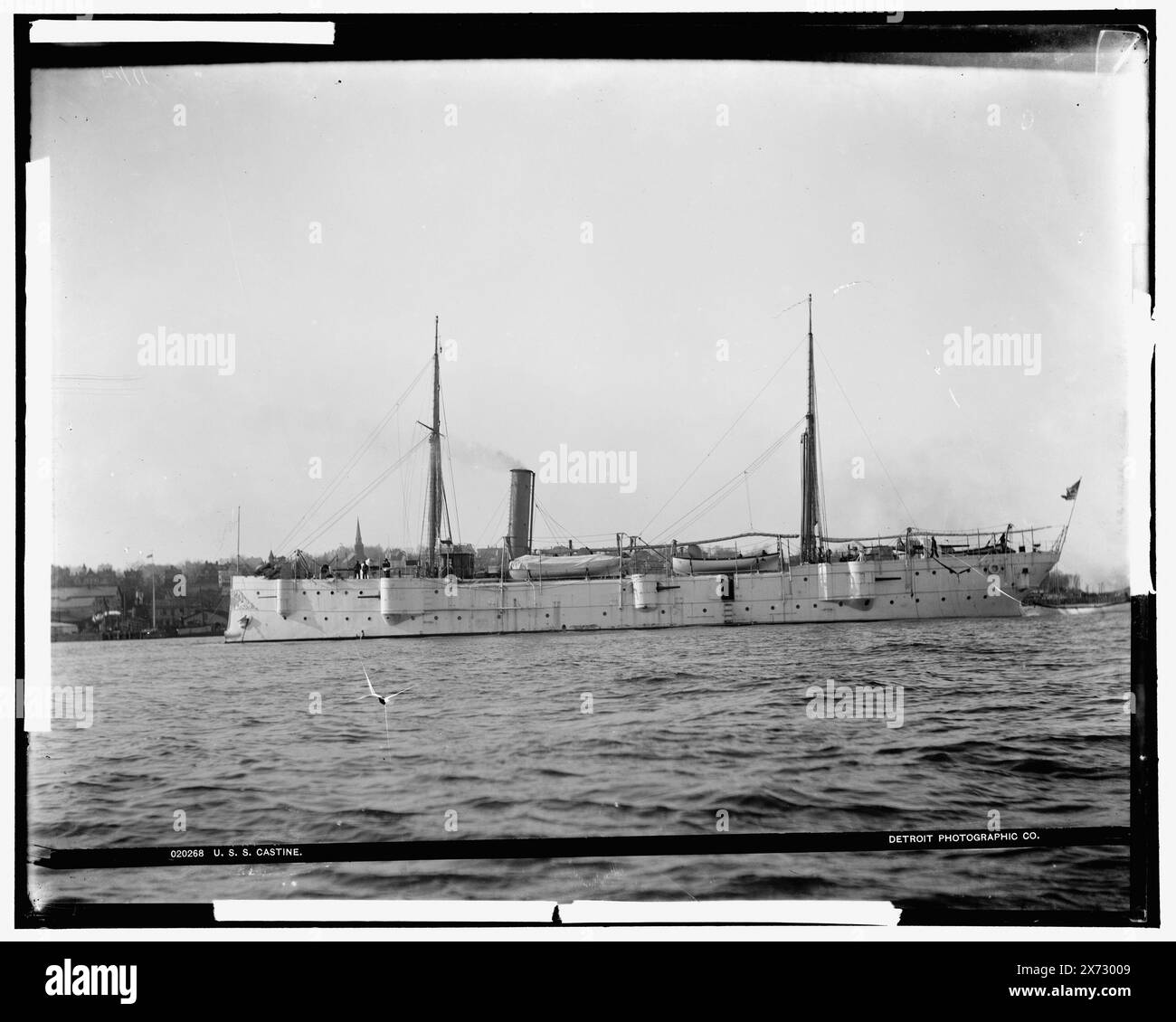 Castine gunboat hi-res stock photography and images - Alamy