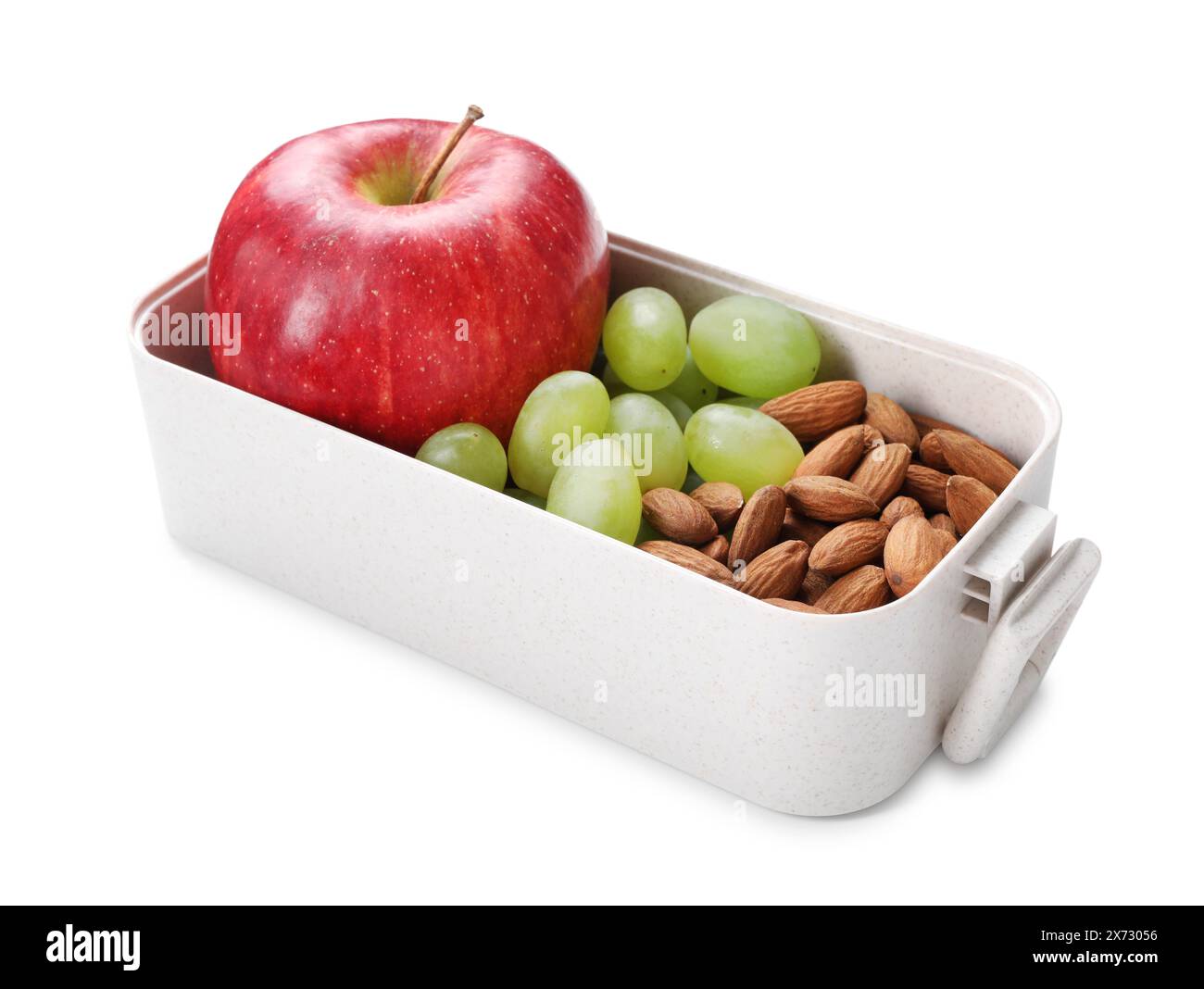 Healthy products high in vegetable fats on white background Stock Photo ...