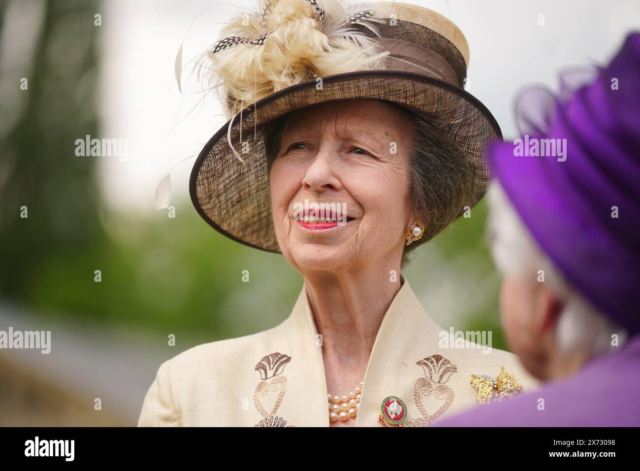 The Princess Royal during the Not Forgotten Association Annual Garden ...
