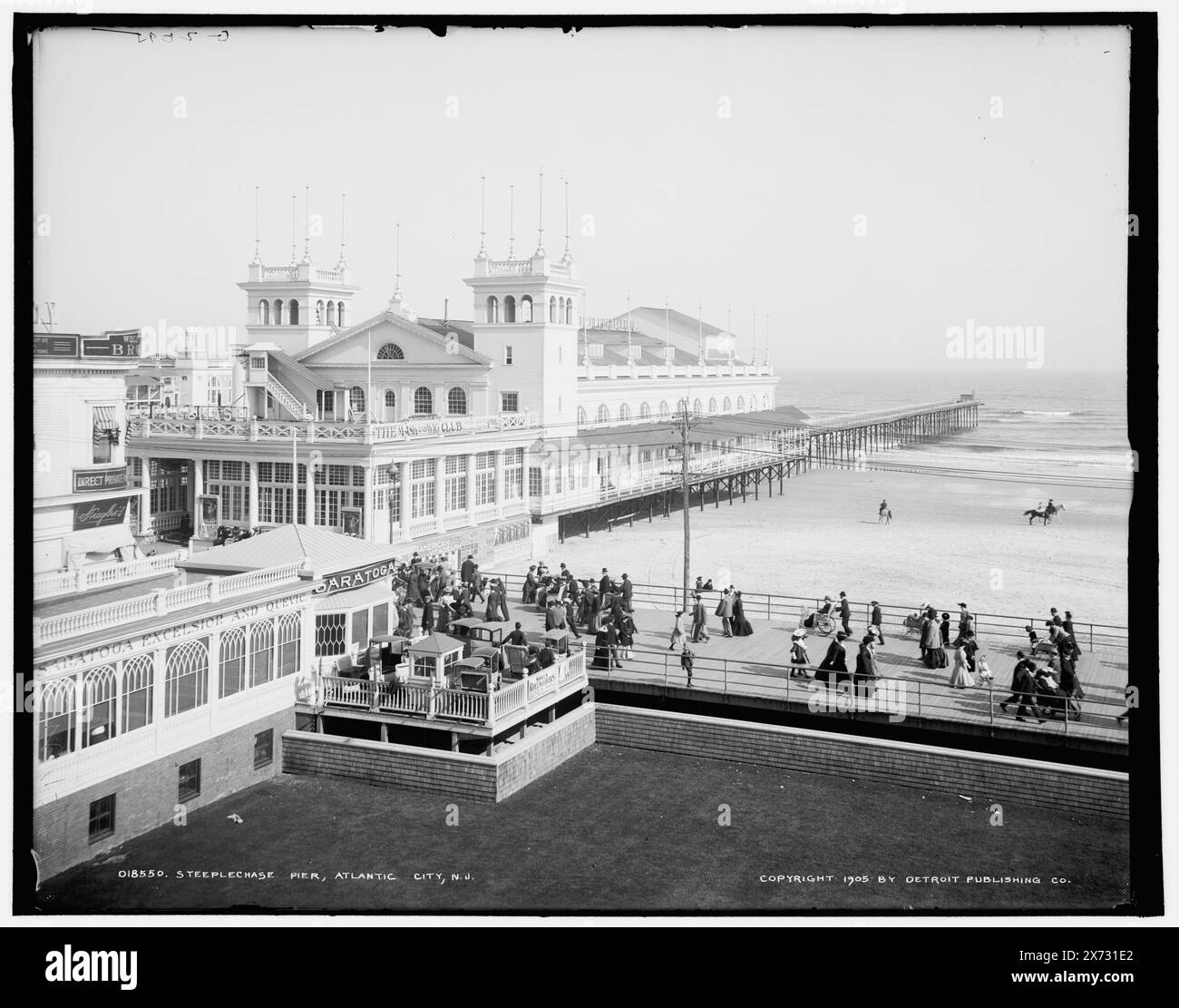 Steeplechase Pier, Atlantic City, N.J., "G 2095" on negative., Detroit ...