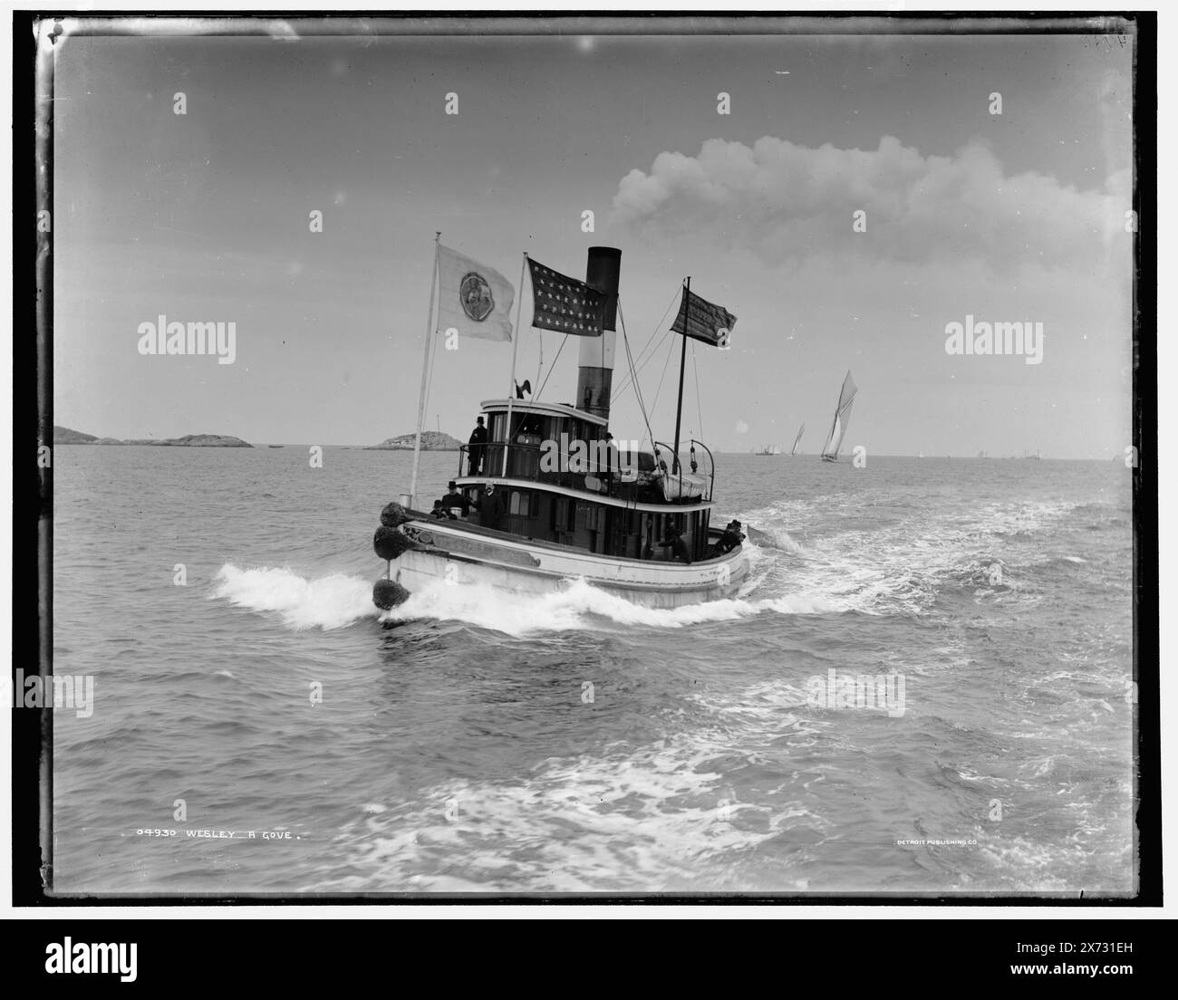 The tugboat deck Black and White Stock Photos & Images - Alamy