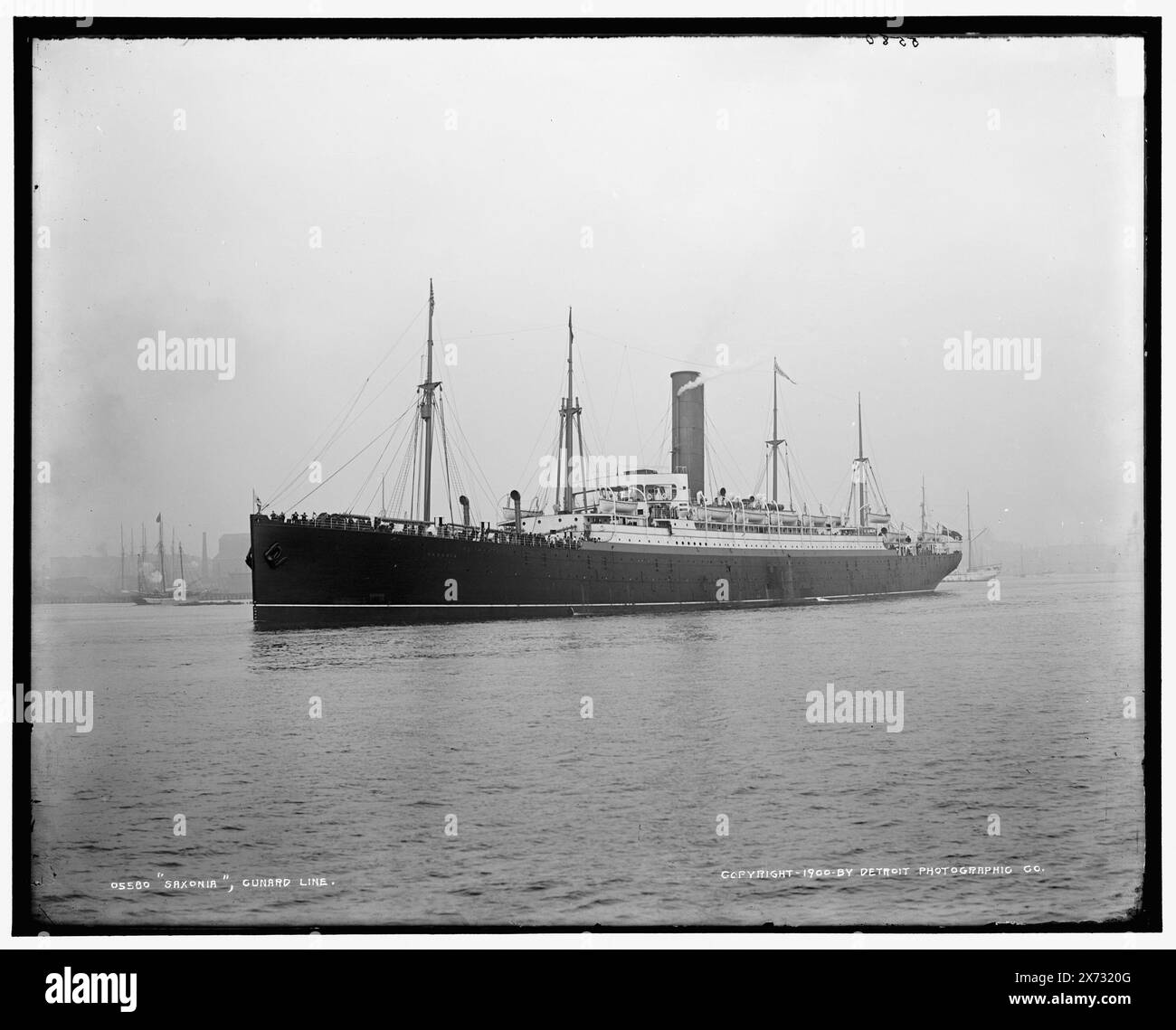 Saxonia, Cunard Line, Detroit Publishing Co. no. 05580., Gift; State ...