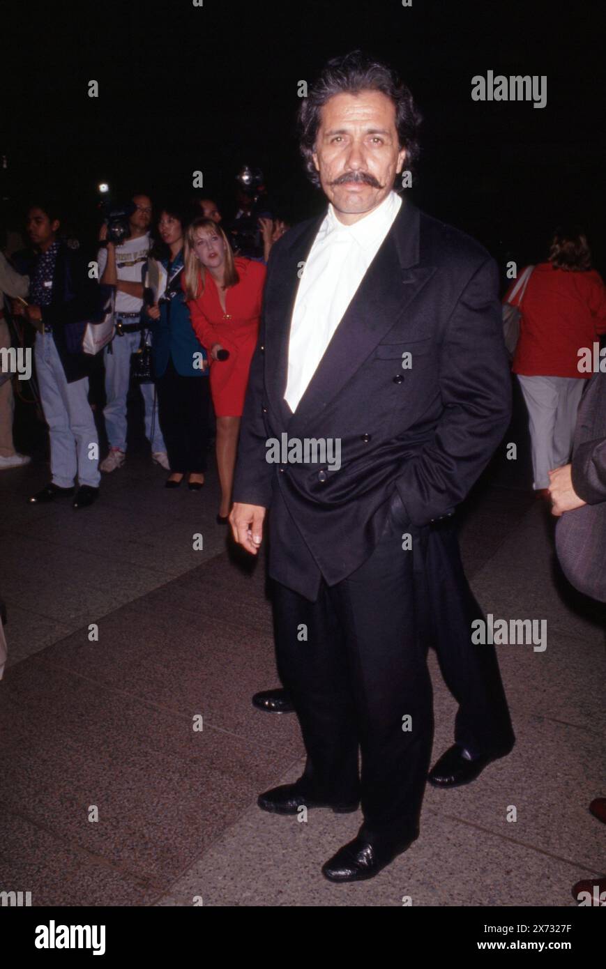 Edward James Olmos 1992 Credit: Ralph Dominguez/MediaPunch Stock Photo ...