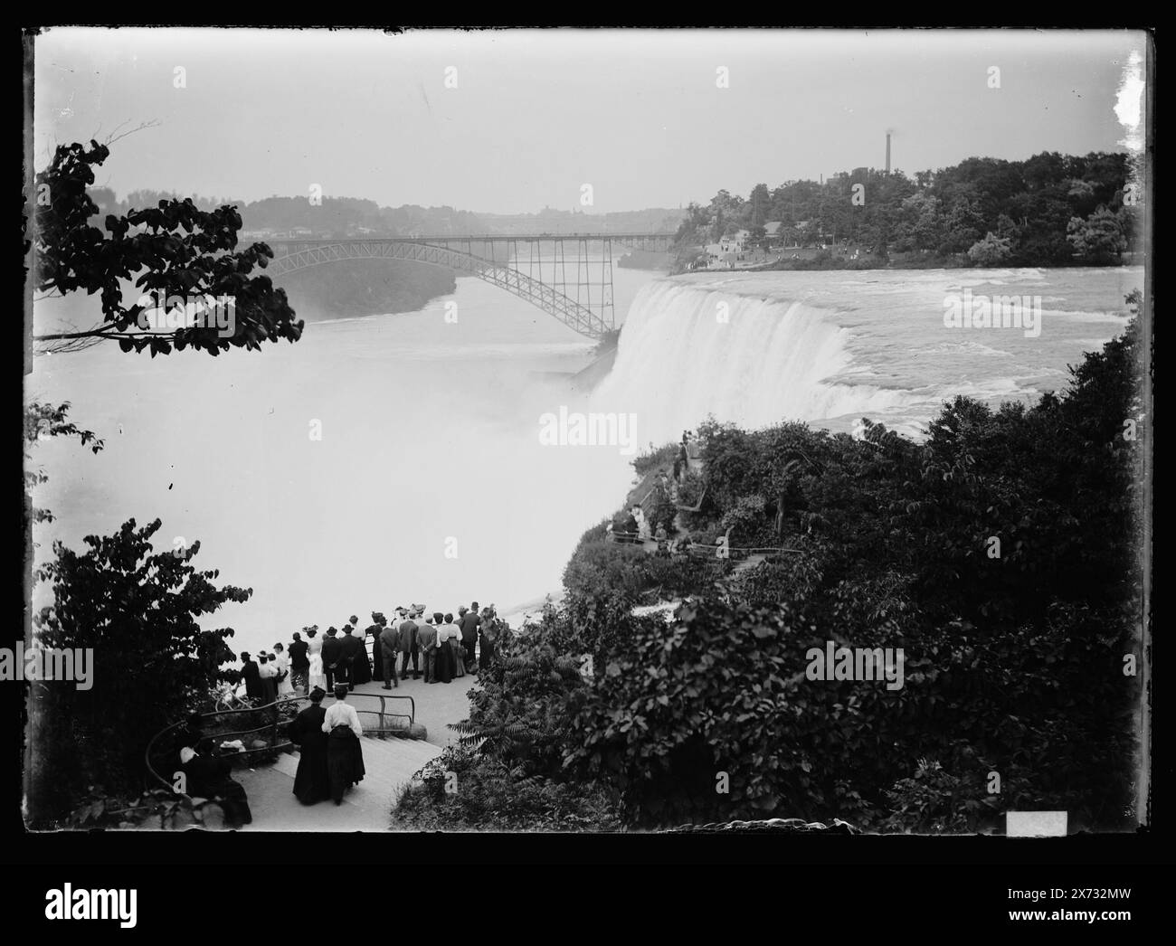 Aerial of niagara area Black and White Stock Photos & Images - Alamy