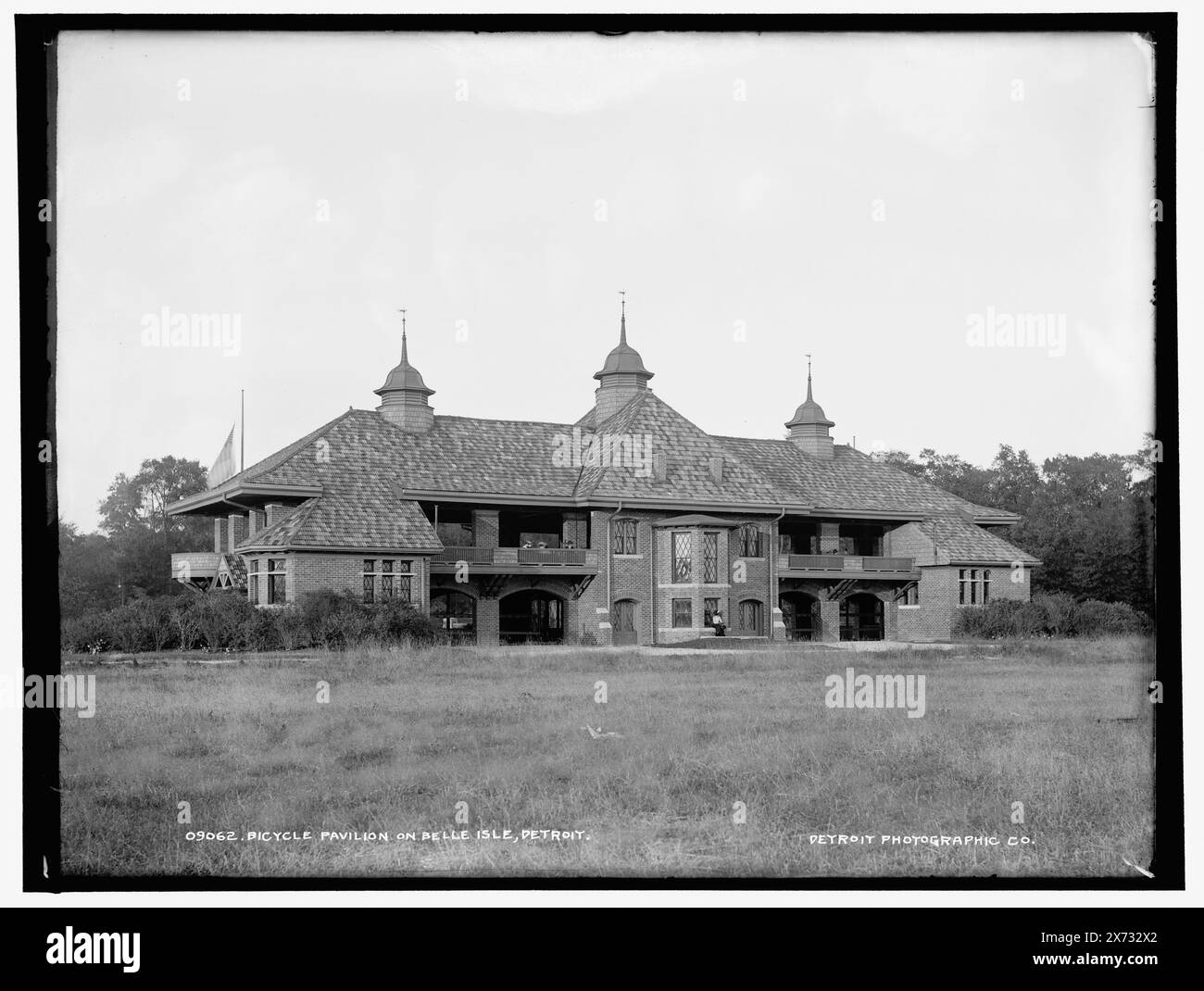 Modern bicycle park Cut Out Stock Images & Pictures - Alamy