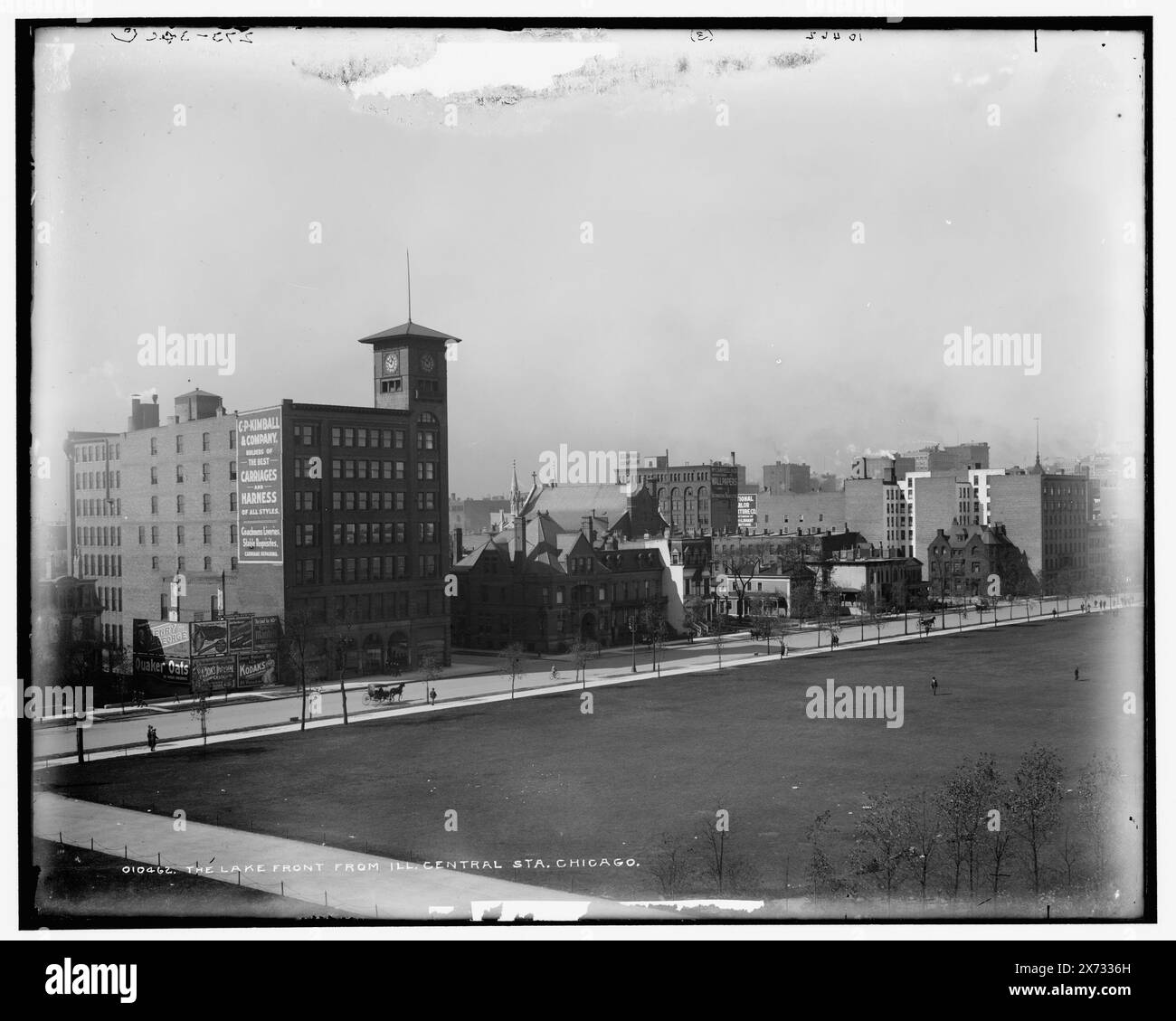 Chicago lake from north Cut Out Stock Images & Pictures - Alamy