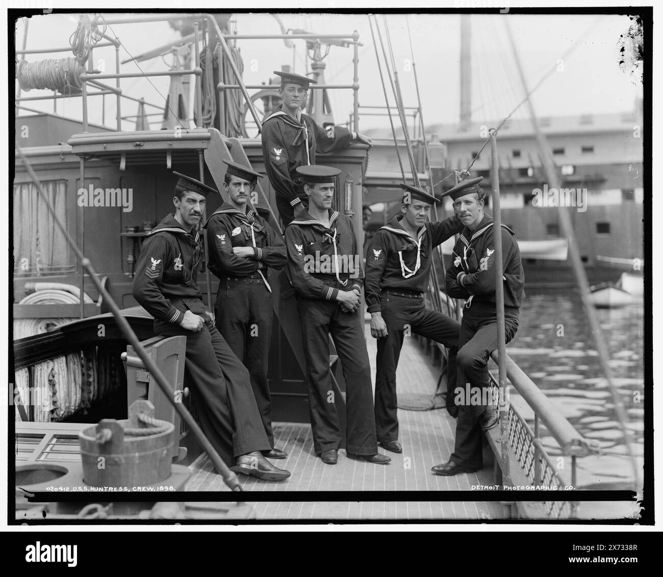 American yacht crew Cut Out Stock Images & Pictures - Alamy