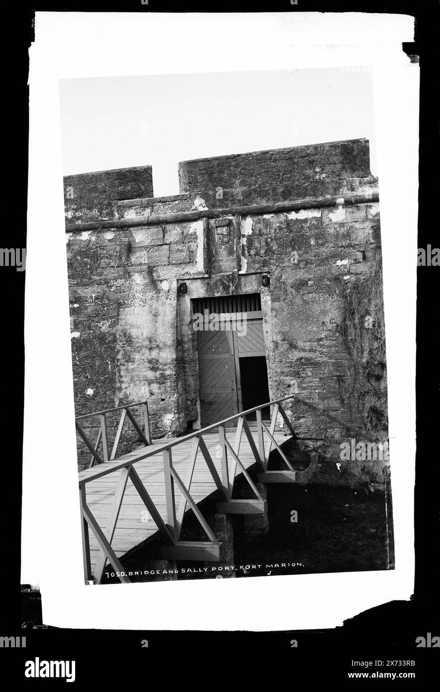 Bridge and sally port, Fort Marion, Attribution to Jackson based on ...