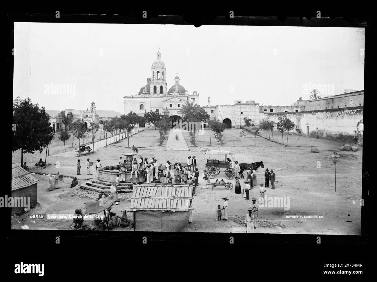 Queretaro, Church i.e. Convent de la Cruz, Attribution to Jackson based ...